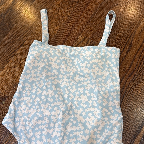 Charlie Holiday | Swim | Charlie Holiday Darcy Baby Blue Floral Print ...